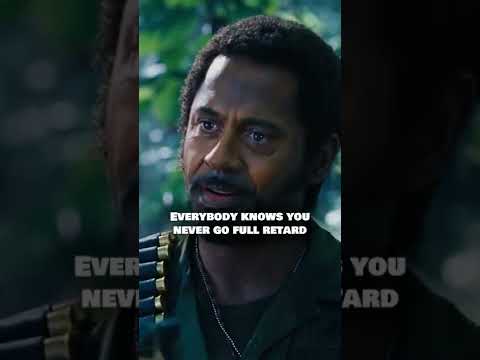 Robert Downey Jnr on Tropic Thunder #Shorts