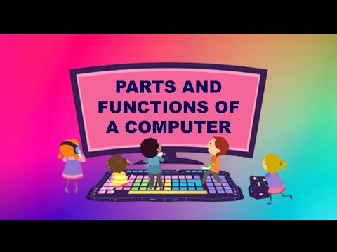 Parts And Functions Of A Computer | Primary IT | Computer Functions For Kids | IT Primary