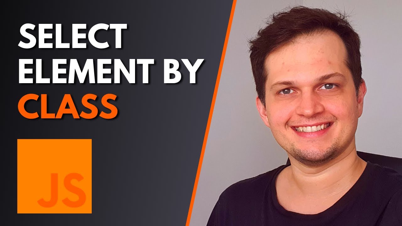 Select element by class with JavaScript (querySelector)