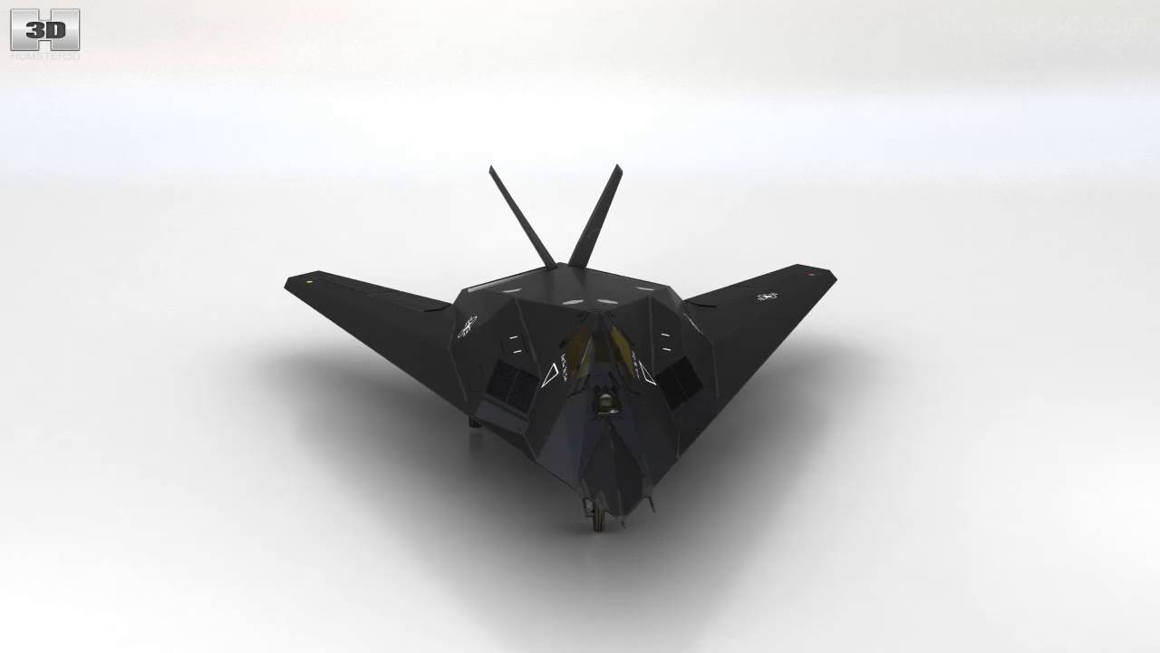 Lockheed F-117 Nighthawk 3D model by 3DModels.org