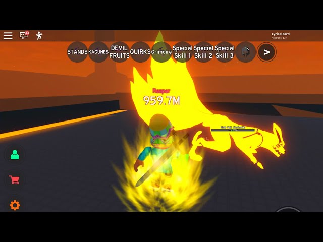 5 best skills to get in Roblox Anime Fighting Simulator