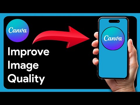 How to Improve Image Quality with AI | Sharpen Blurry Photos Using Canva AI