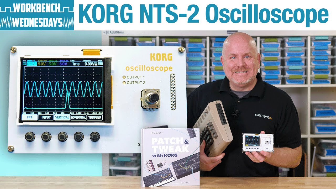 Electronics Engineer Reviews KORG NTS-2 Oscilloscope Kit - Workbench Wednesdays 75 - element14 ...
