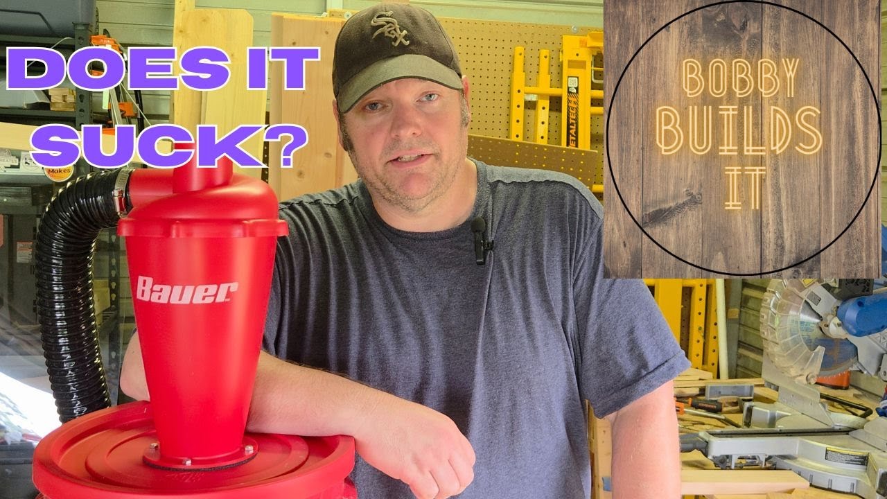 Bauer Cyclone Dust Separator Assembly and test.