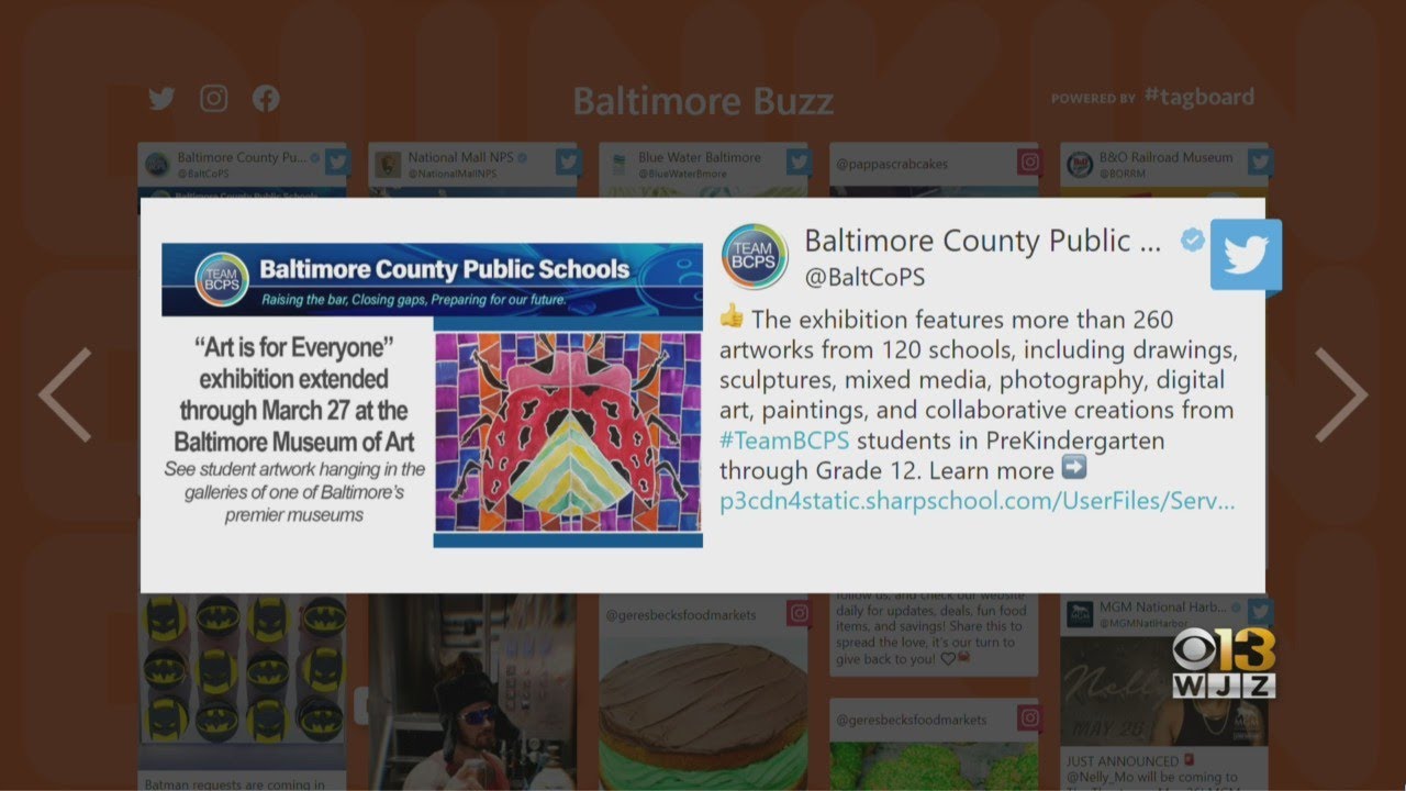 Baltimore Buzz: Art By Students In Baltimore County