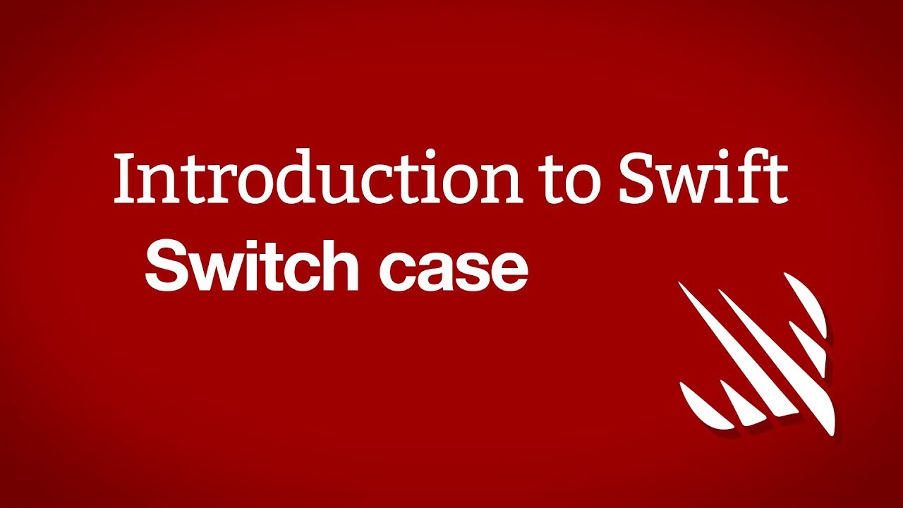 Introduction to Swift: Switch case