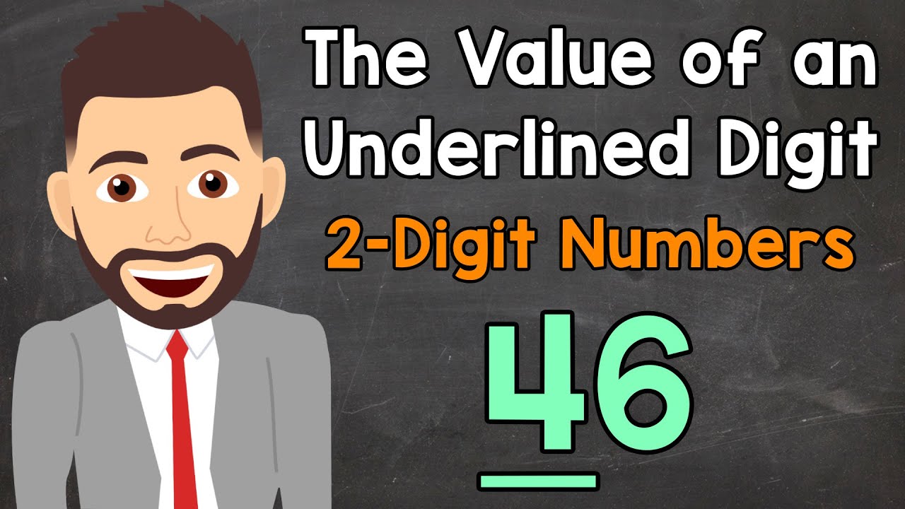 Finding the Value of an Underlined Digit | 2-Digit Place Value | Elementary Math with Mr. J