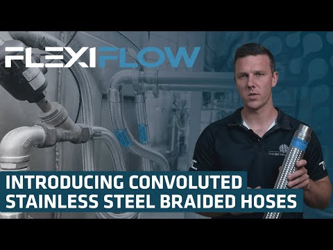 FlexiFlow: Stainless Steel Braided Flexible Hose | The Metal Company