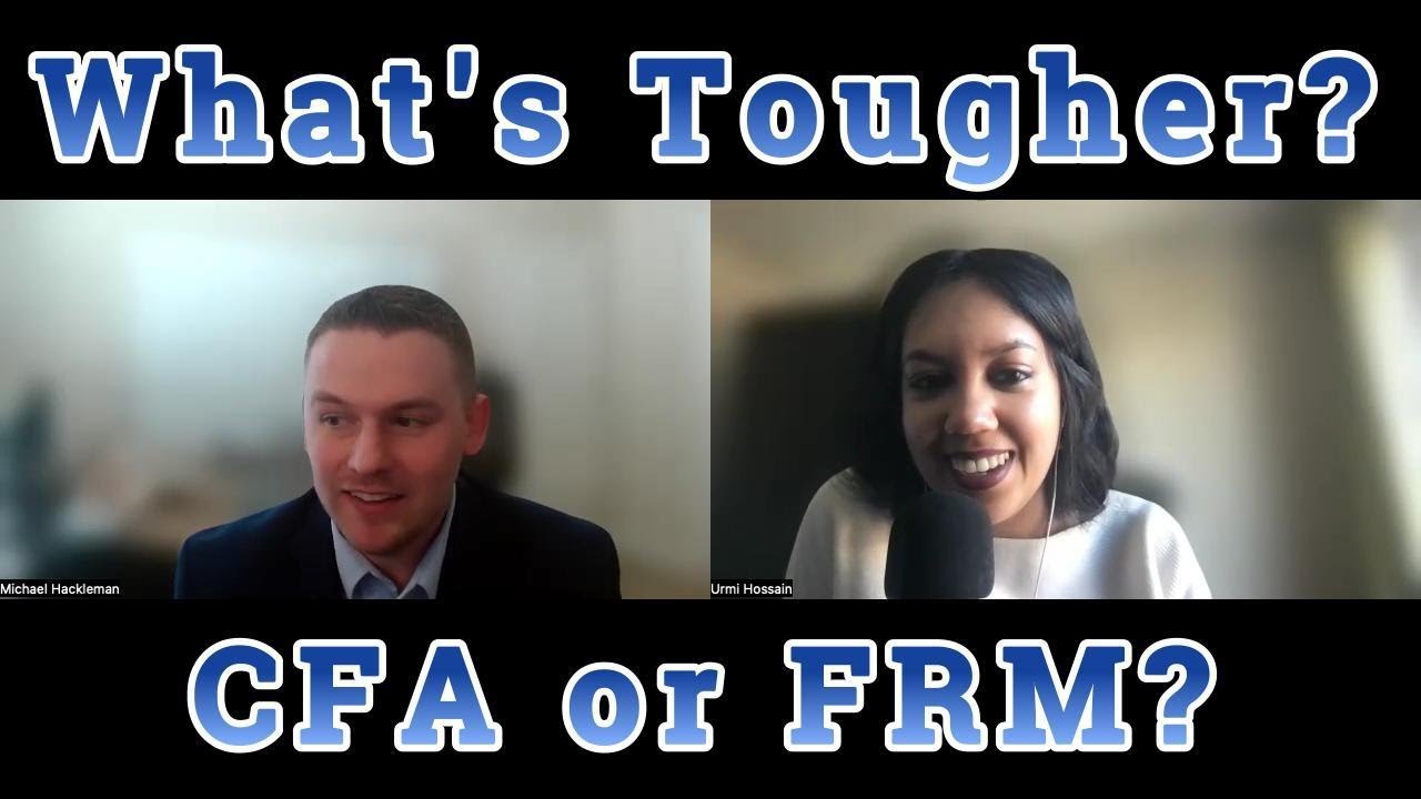 CFA vs. FRM: Study Tips & Insights