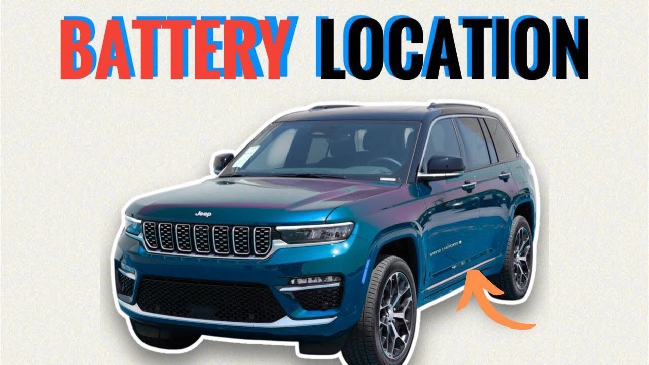 BATTERY LOCATION 2021-25 Jeep Grand Cherokee | How To Locate Battery, Start Assist & Fuse Box | WL