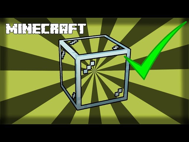 How to make glass in Minecraft?