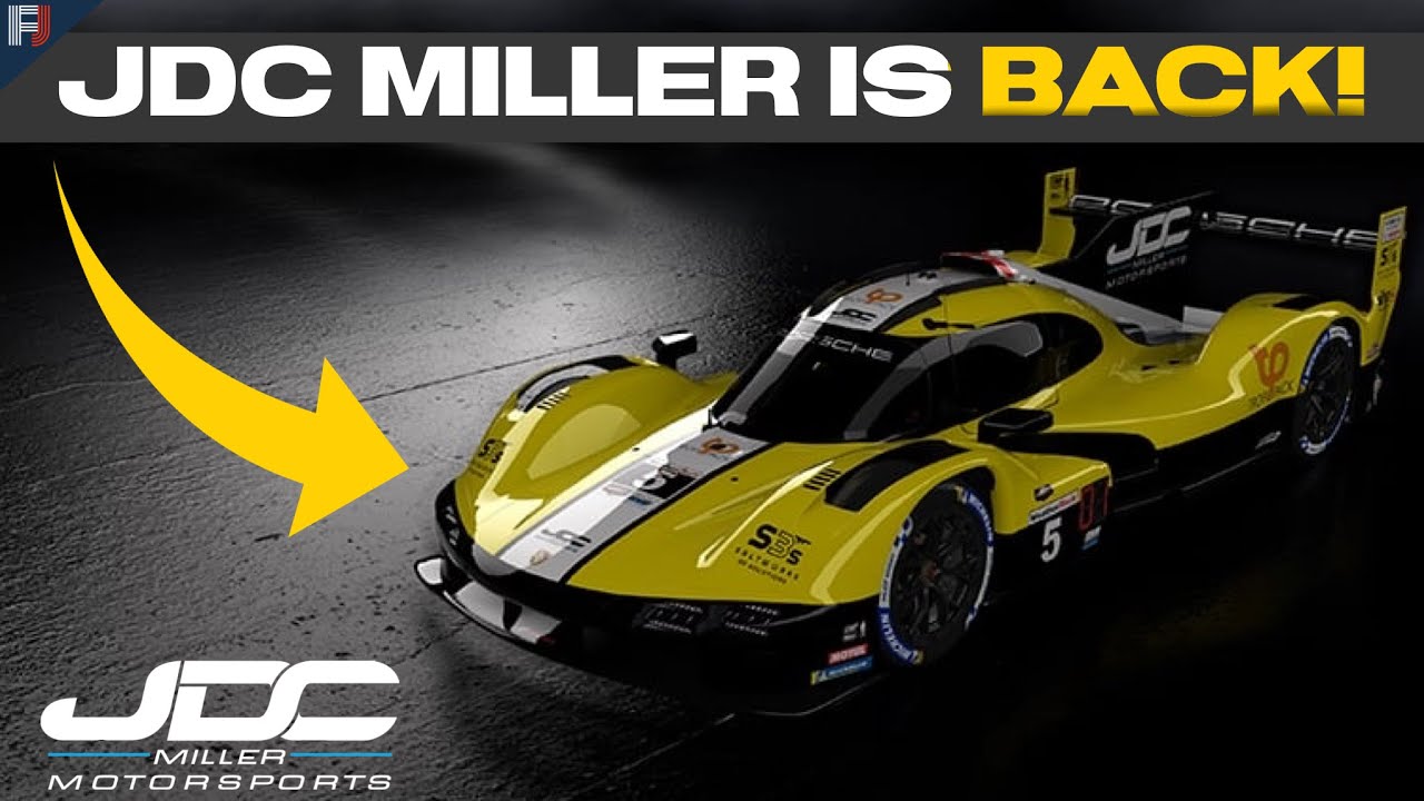 JDC Miller Reveals HUGE Update On Porsche 963 Entry