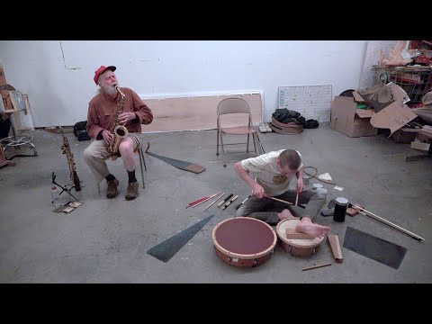 Jack Wright & Ben Bennett at Art Rat Studios, 11-19-24.