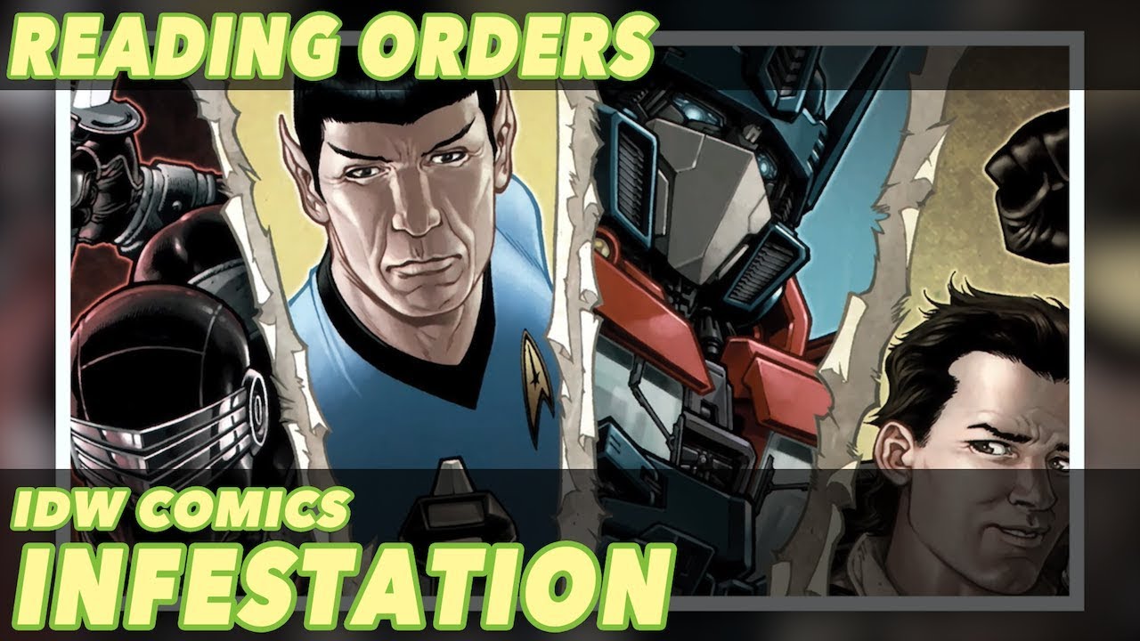 Reading Orders - IDW's Infestation
