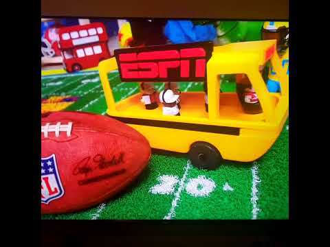 Toy Story Funday Football! Disney, Pixar, NFL and ESPN for the win! Amazing!