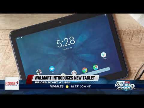 Walmart launches self-branded $64 tablet to compete with Amazon