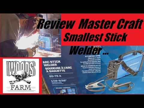 Review Mastercraft Extreme 80 120v Inverter Arc 75 Stick Welder