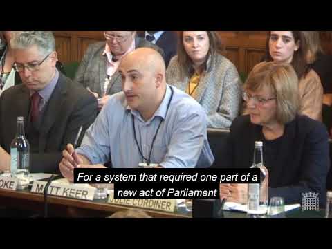 Ben Bradley MP on the Education Select Committee