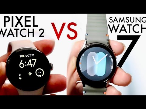 Samsung Galaxy Watch 7 Vs Google Pixel Watch 2! (Comparison) (Review)
