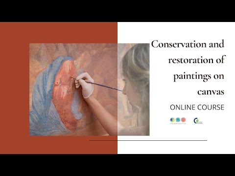 Conservation and restoration of paintings | Online Course | International Certificate