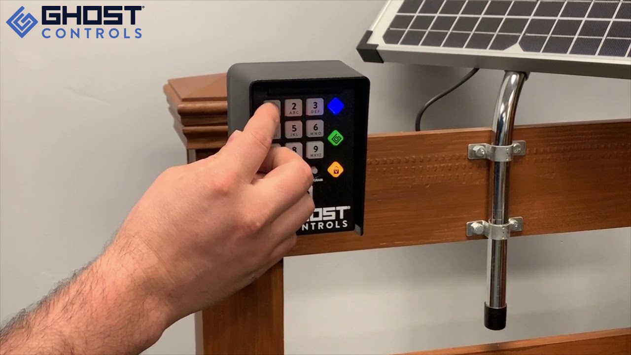 Changing the Master PIN on a Ghost Controls Keypad