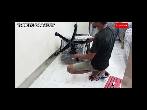 Cara merakit kursi kantor / kursi putar