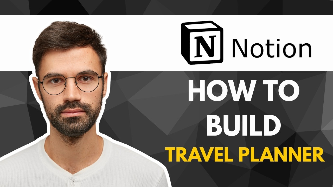 How to Build Travel Planner in Notion | Quick Tutorial 2026