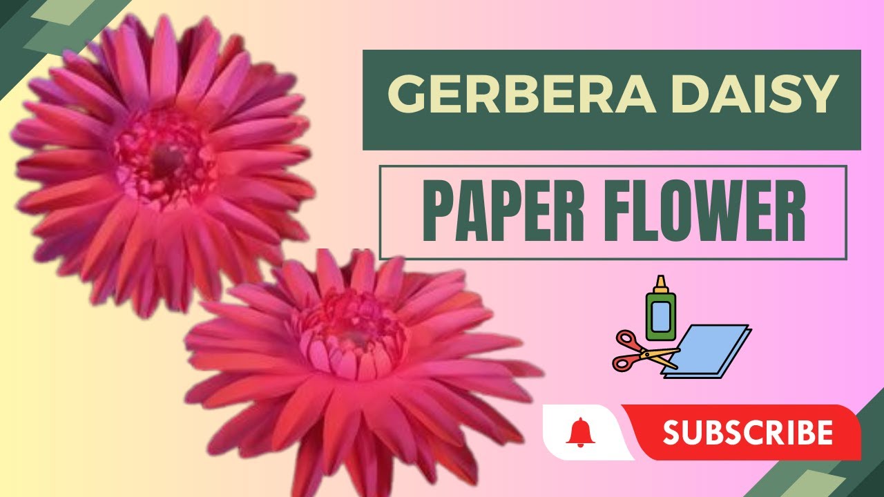 Crafting Daisy Dreams | DIY Paper Flower Template & Tutorial🌼😍
