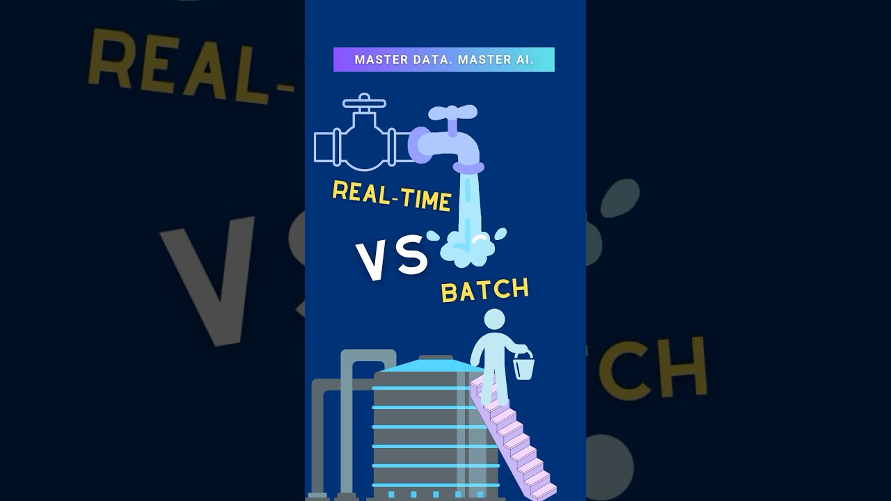 Batch Processing vs. Real-Time Processing – Which One is Better? (Simple Explanation!) 🔥