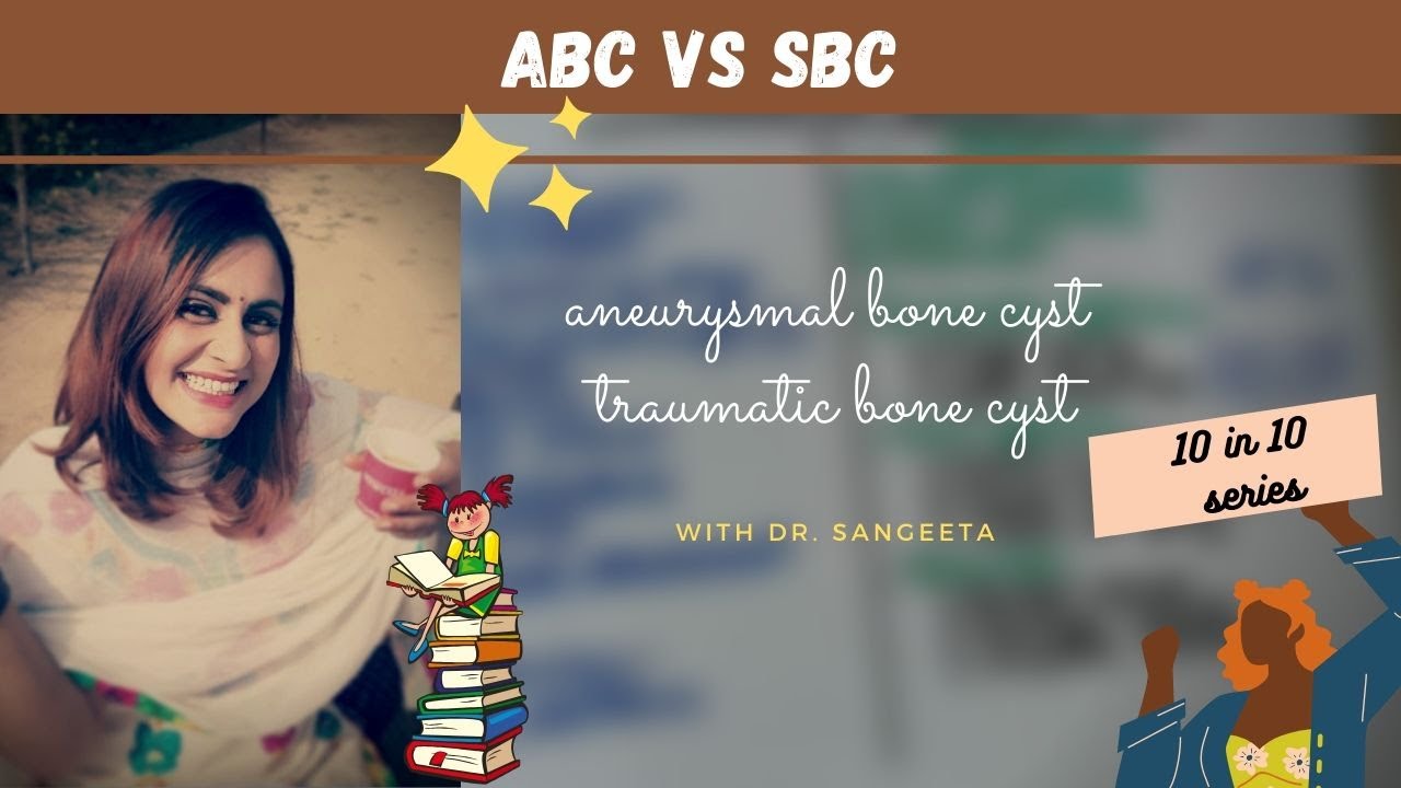 aneurysmal bone cyst vs traumatic bone cyst
