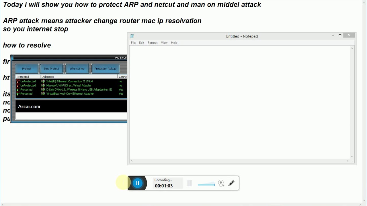 how to fix ARP  poisoning attack
