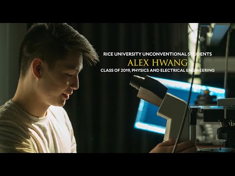Unconventional Students at Rice: Posting up while researching photonics