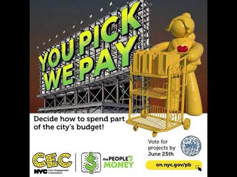 Decide how to spend millions of NYC expense funds! VOTE #ThePeoplesMoney on.nyc.gov/pb @nyccec