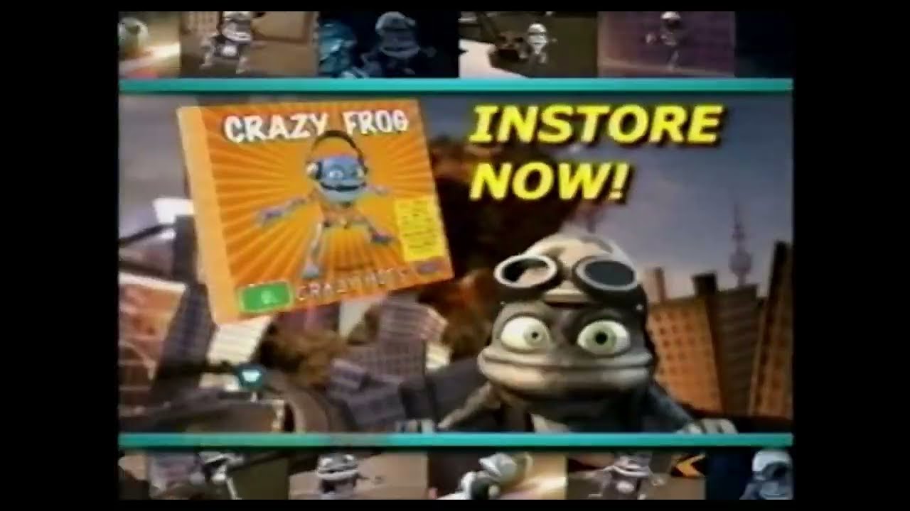 Crazy Frog - Crazy Hits - WIN TV Tasmania Promo (2005) (Australia)