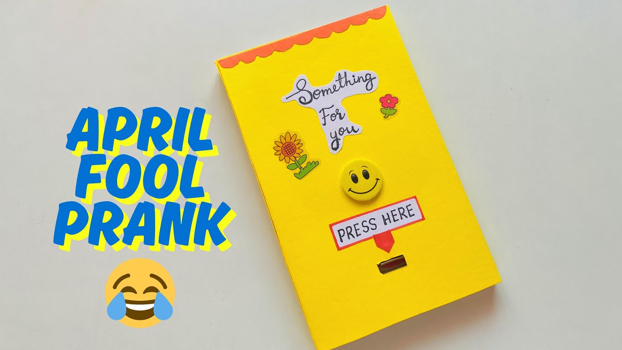 Best Prank Card 😂 | April Fool Special | DIY April Fool Prank | Pop Up Prank Box #prank