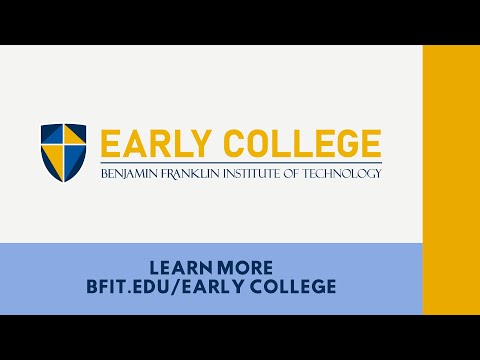 Get a Jump on College with BFIT's Early College Programs