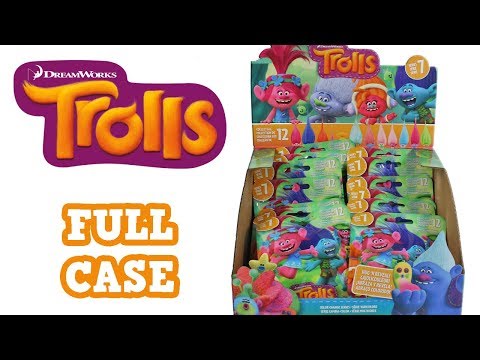 Dreamworks Trolls Season 7 Blind Bags Full Case Unboxing Color Change Trolls Opening Entire Case