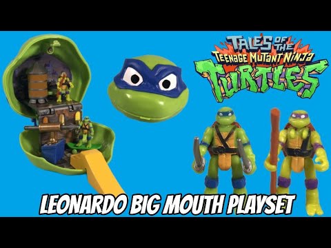 Leonardo Big Mouth Playset Review - Tales of the Teenage Mutant Ninja Turtles