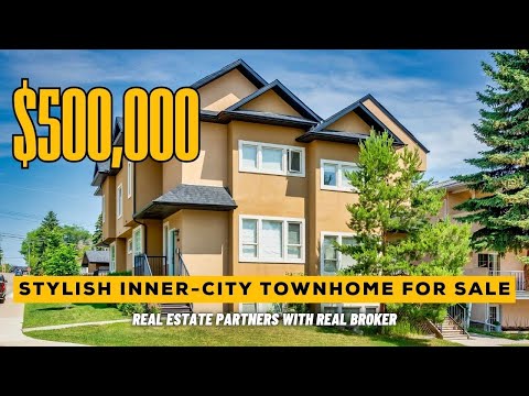 Perfect Inner-City Townhome With Garage & Private Yard In Tuxedo Park!