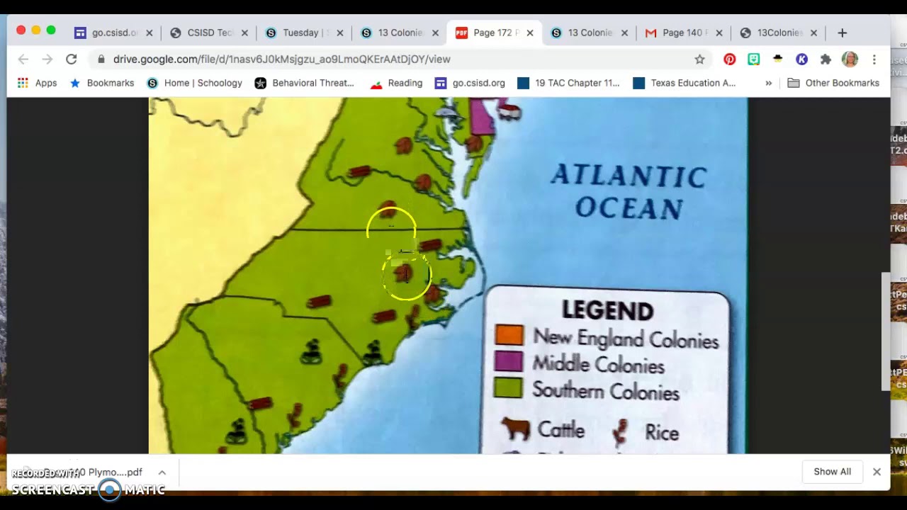 13 Colonies Map Labeling Instructions
