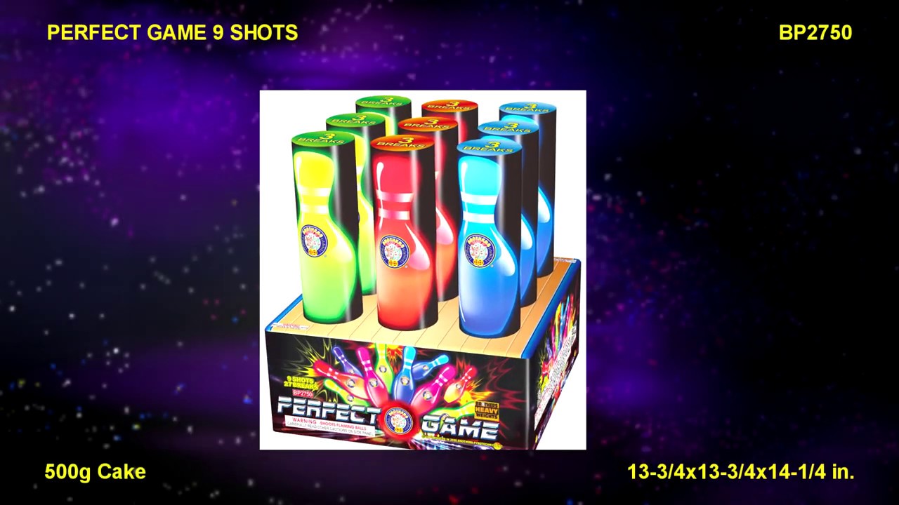 BP2750 Perfect Game 9 shots 3“ Rack