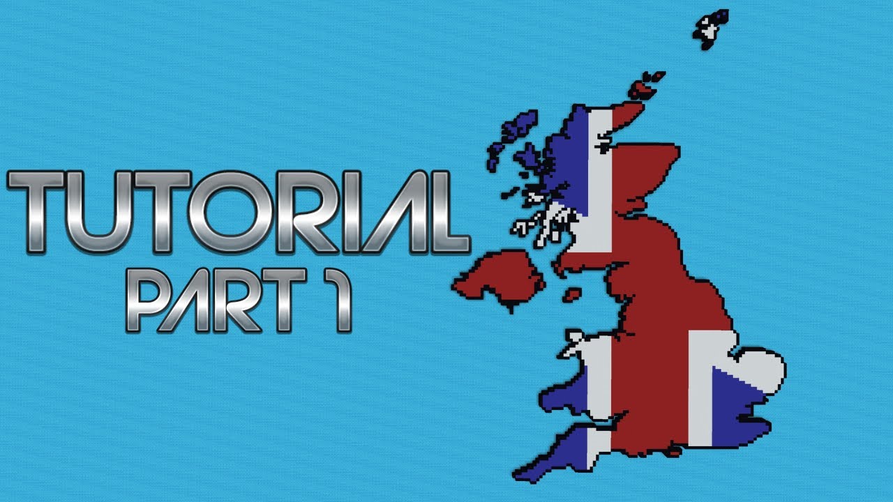 United Kingdom - World Flag Map Tutorial [Part 1] [Minecraft]