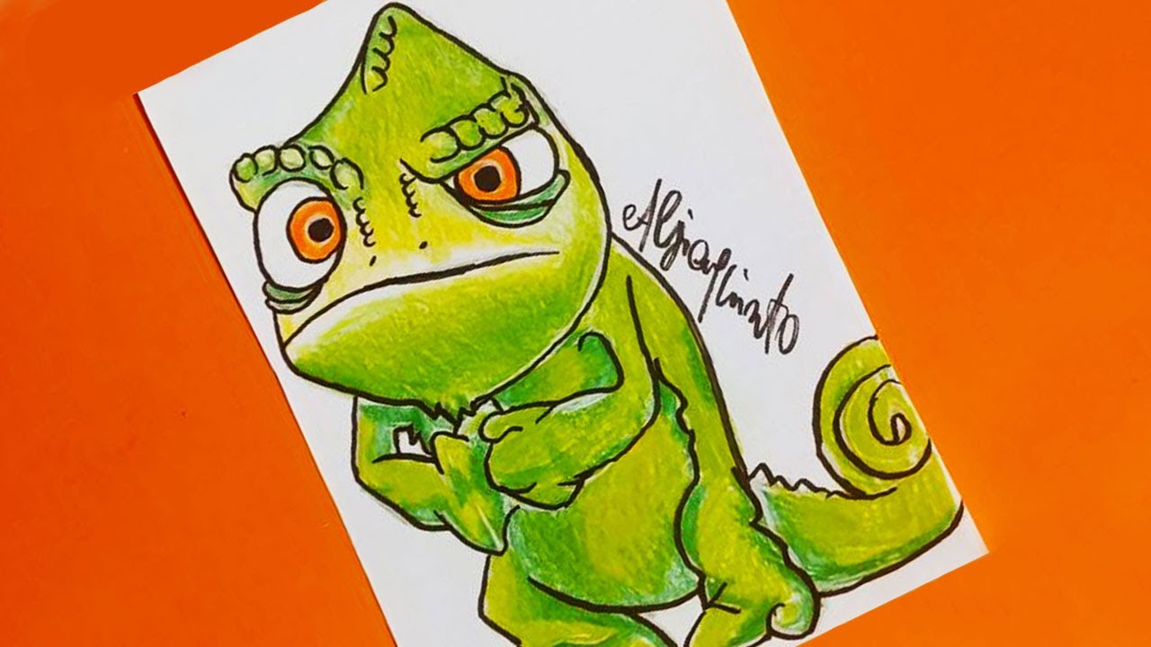 PASCAL (RAPUNZEL) - SPEED DRAWING