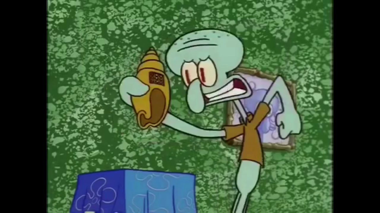 Squidward - Get Out (EARRAPE)