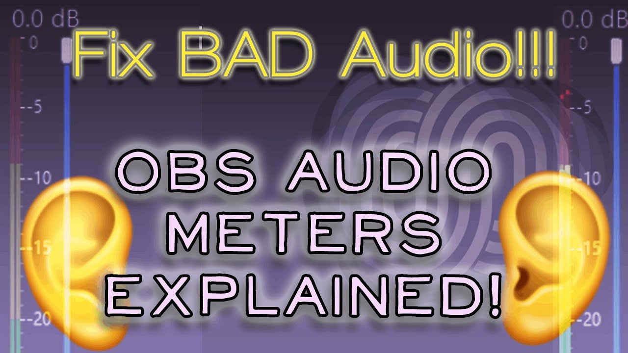 OBS Audio Meters - Made Simple!