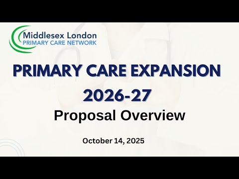 Middlesex London IPCT Primary Care Expansion – Middlesex London Primary ...