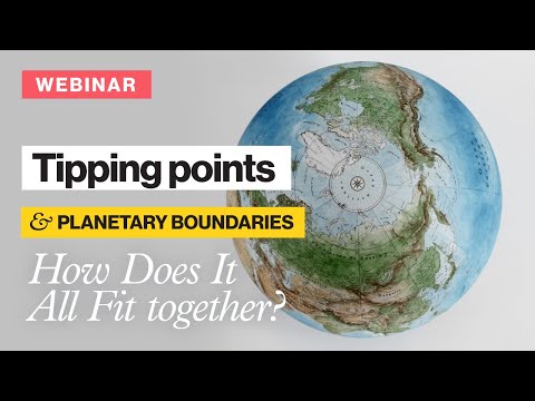 Tipping Points & Planetary Boundaries – Protecting Planet's Health | Levke Caesar | ClimTip Webinar