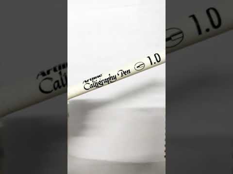UNBOXING & REVIEW | Artline Ergoline Calligraphy Markers| Calligraphy Pen Under 200/- Rupees