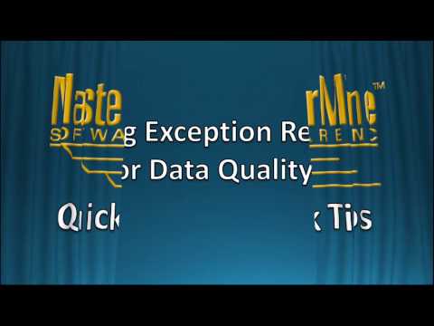 Quicktip: Exception Reports