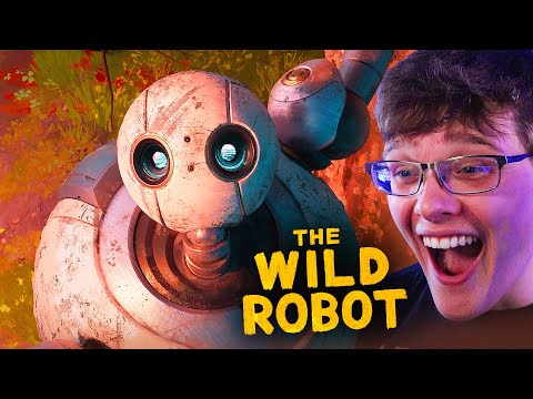 THE WILD ROBOT Official Trailer REACTION! (FREAKING FANTASTIC!)